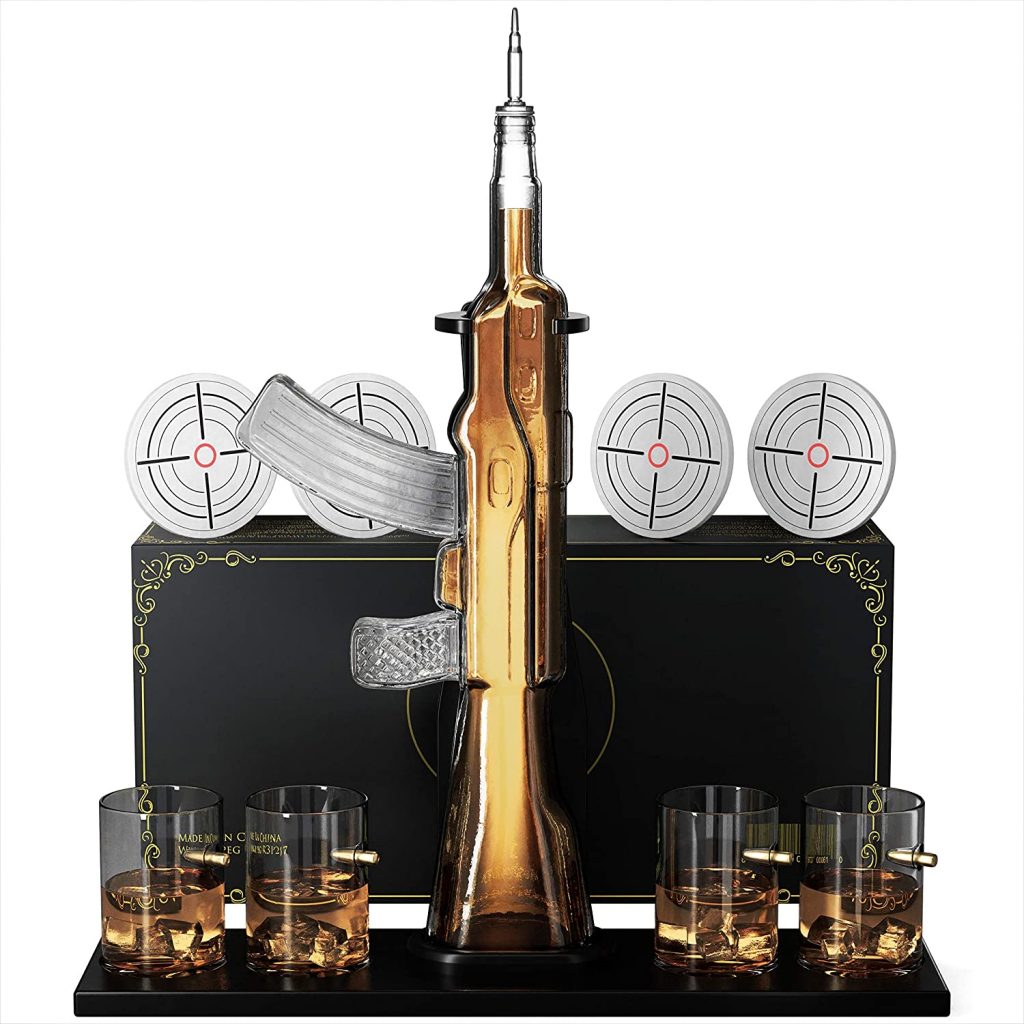 Gun Whiskey Decanter Category | DecanterX
